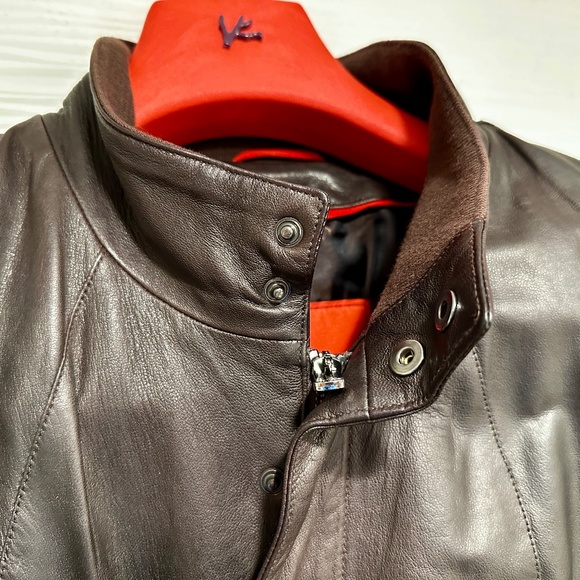Isaia | Jackets & Coats | New Isaia Lamb Leather Jacket | Poshmark